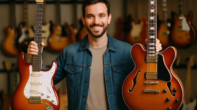 Guitare solid body VS hollow body ! Quelles différences